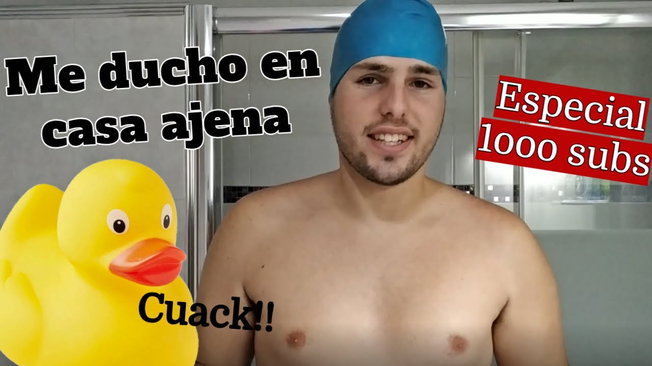 RETO CUMPLIDO | 💧Me DUCHO en CASA AJENA💧🛁🛀 [Especial 1000 suscriptores ...