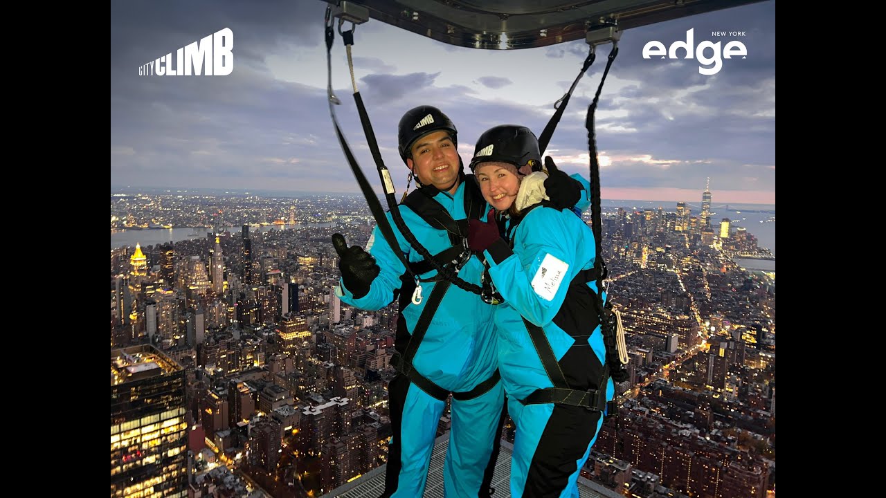 The Edge and City Climb in New York City (1,300ft) - YouTube