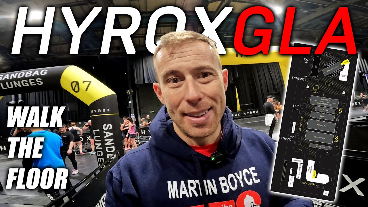 Inside HYROX Glasgow | Walking the Floor | How it all works | What its ...