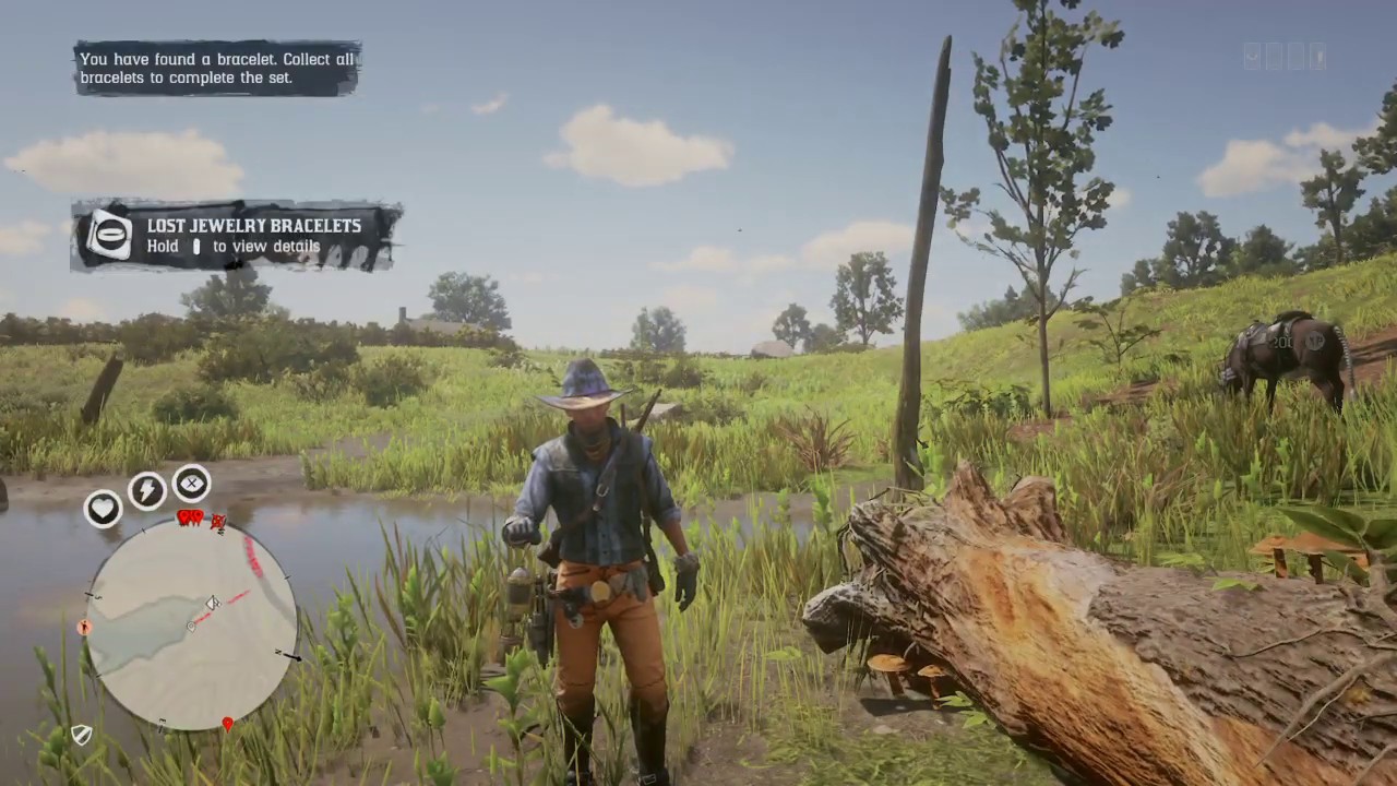 RDR2 Online: Helena Sapphire Bracelet - Mattock Pond - YouTube