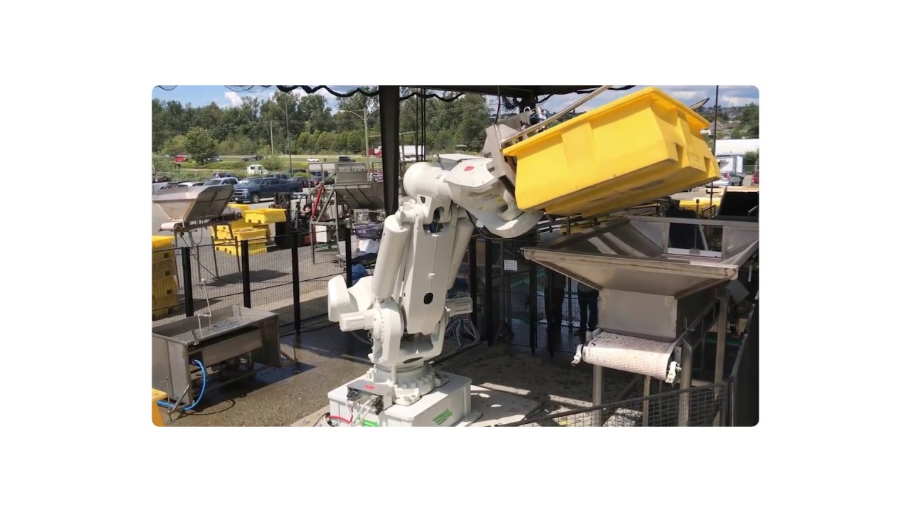 Byron Automation: Robotic Bin Dumping - YouTube