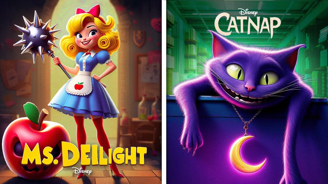 BEST Poppy Playtime Chapter 3 in AI DISNEY PIXAR MOVIE EVER! - YouTube