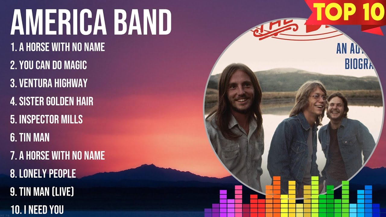 The Best Of America band ~ Top 10 Artists of All Time ~ America band ...