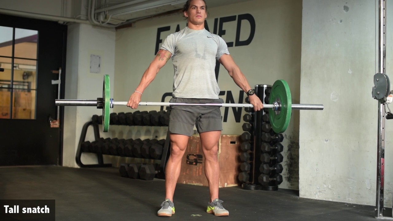 Tall snatch - YouTube