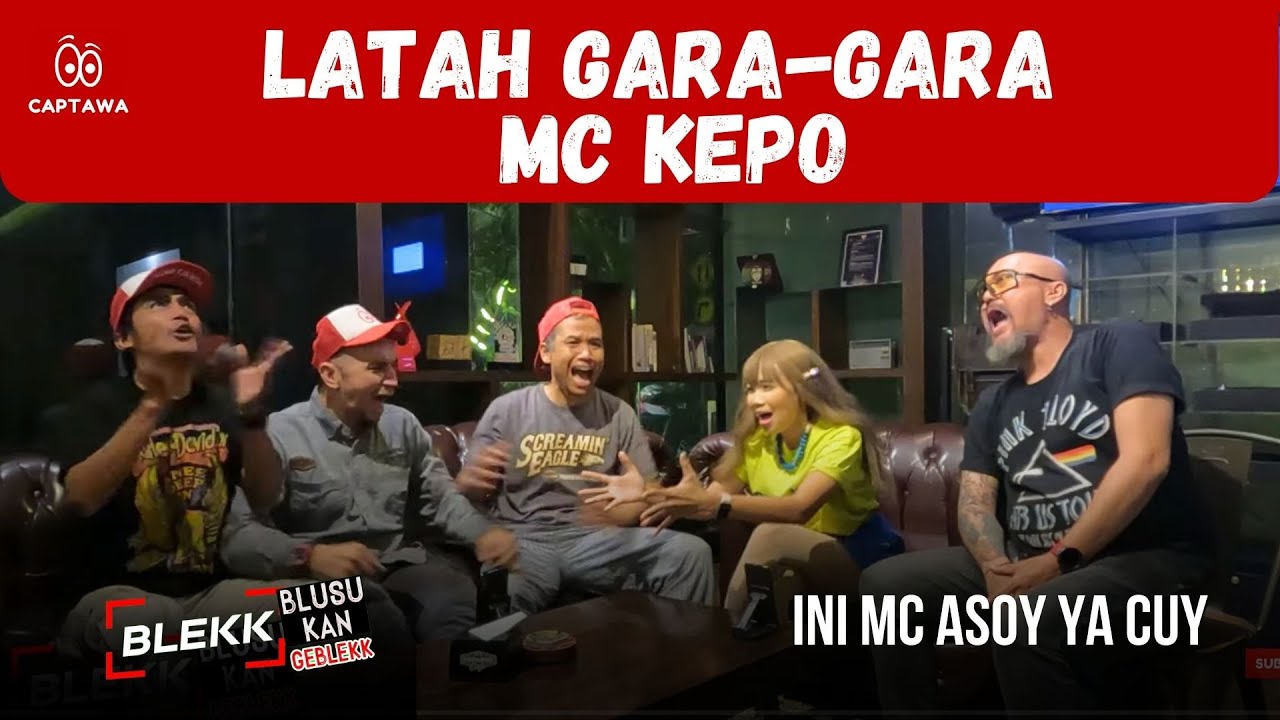 Latah gara-gara MC Kepo bareng Gary Iskak dan Bobby Malik. - YouTube