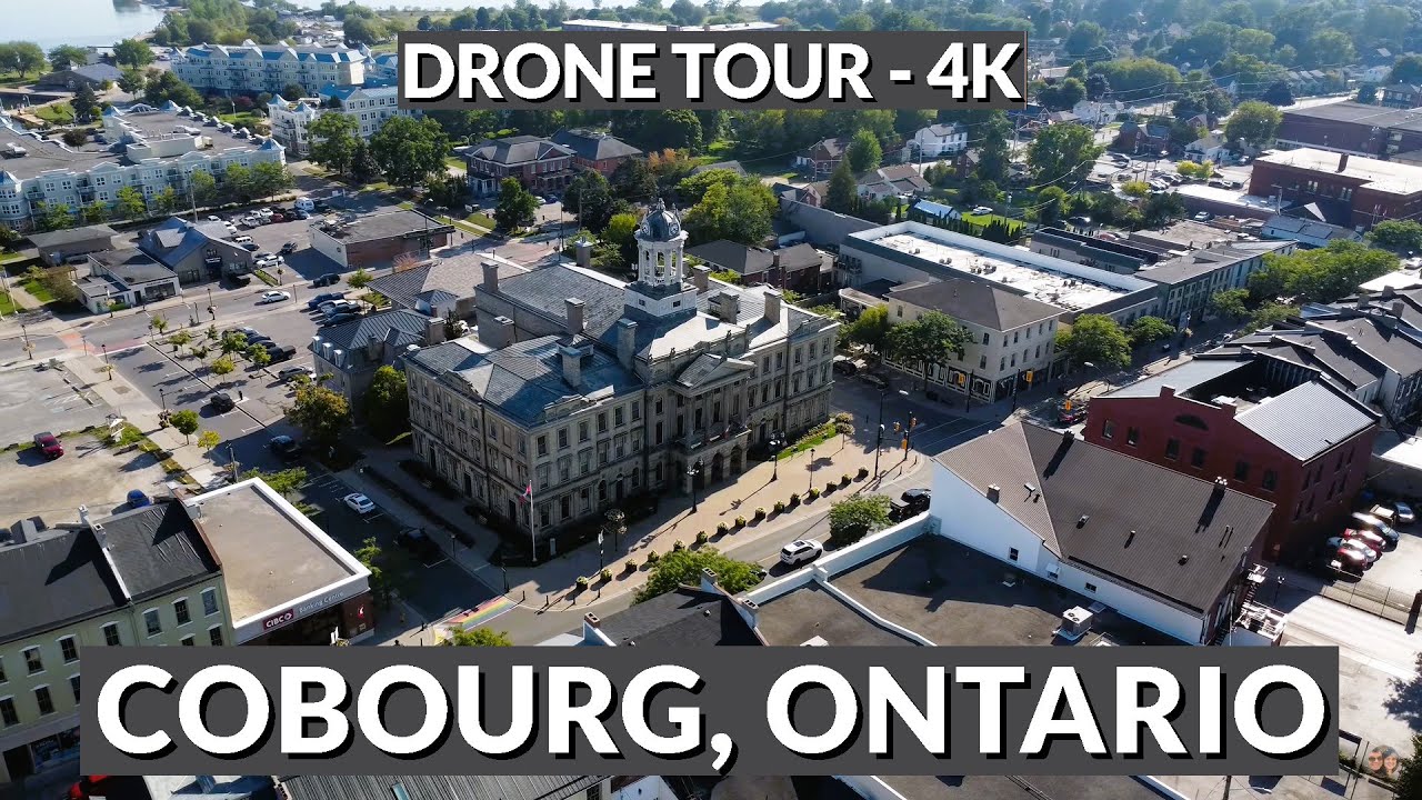 Drone Tour 4K: Cobourg, Ontario - YouTube