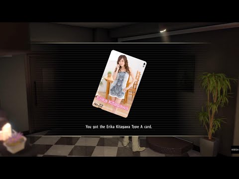 YAKUZA 0 Kamurocho's Telephone Cards No.22 Erika Kitagawa Type A card