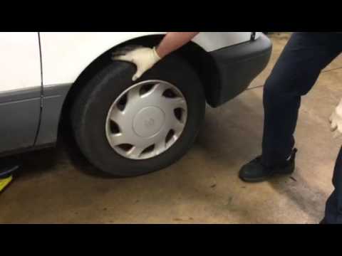 Broken control arm bushings - YouTube