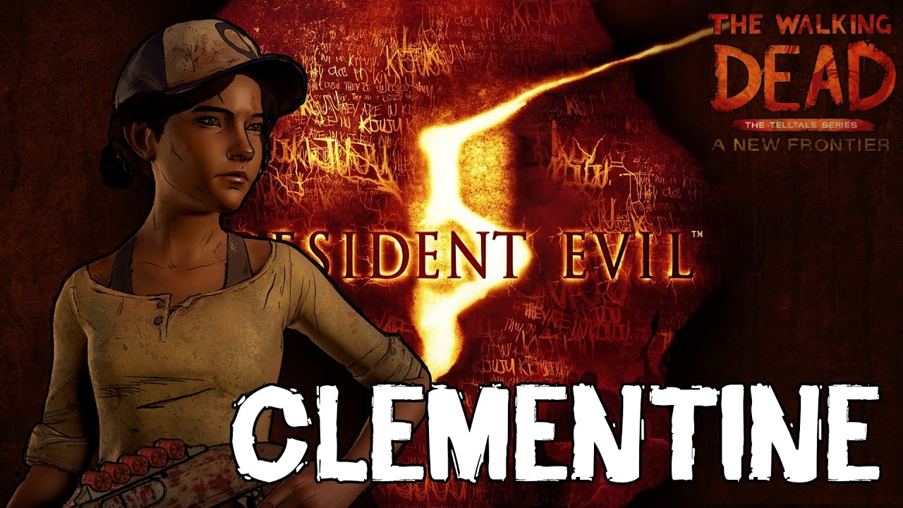 Resident Evil 5 - Walking Dead New Frontier Clementine MOD - YouTube