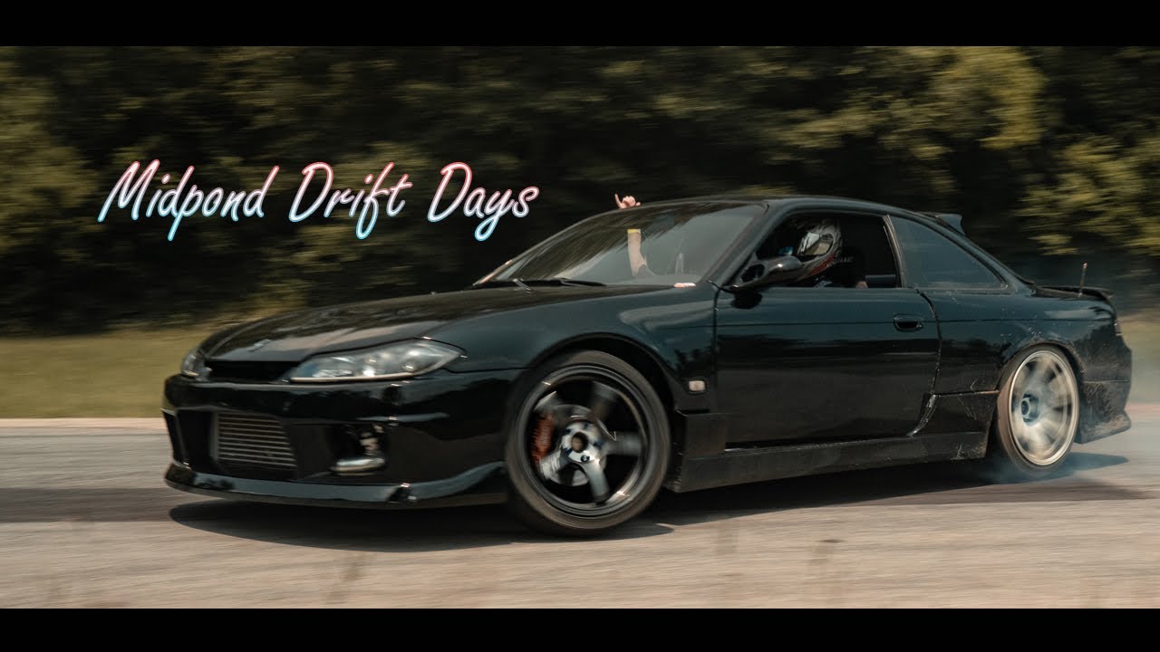 Midpond Drift Days- Cinematic HD with Nate Boston's S14.5 240sx - YouTube