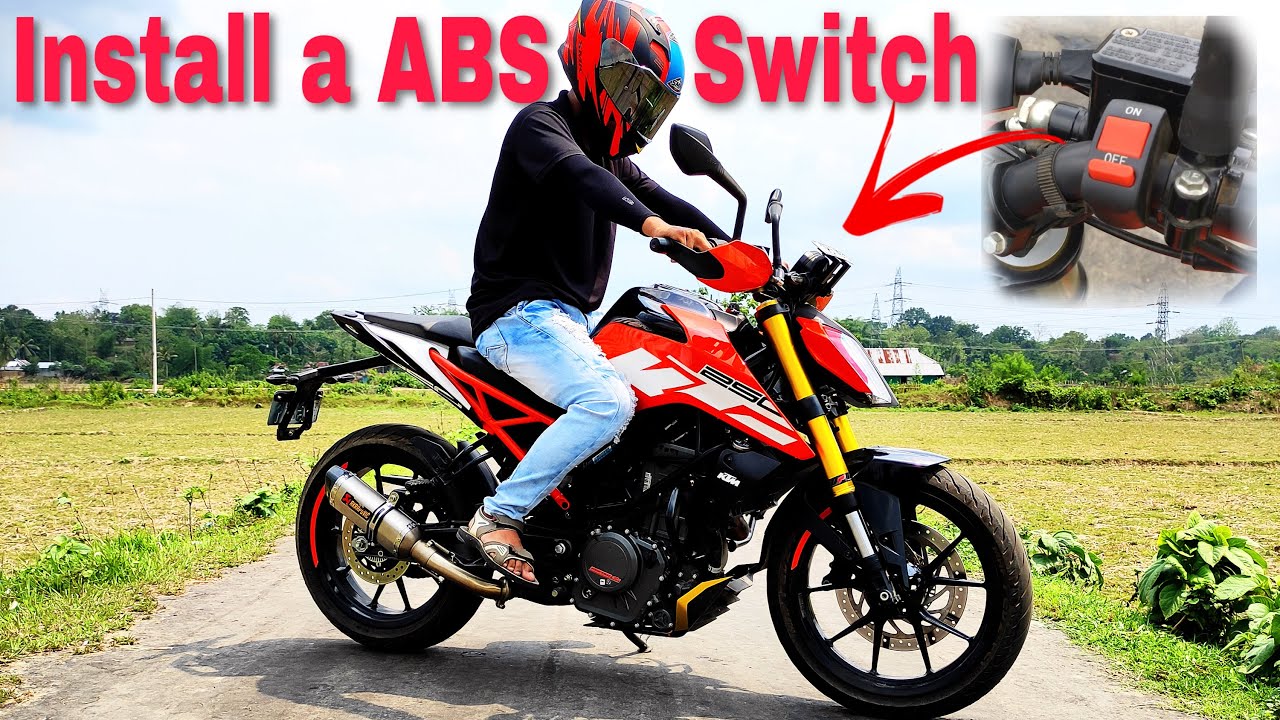 How to turn off the ABS of KTM bikes/install a abs switch /Multi work ...