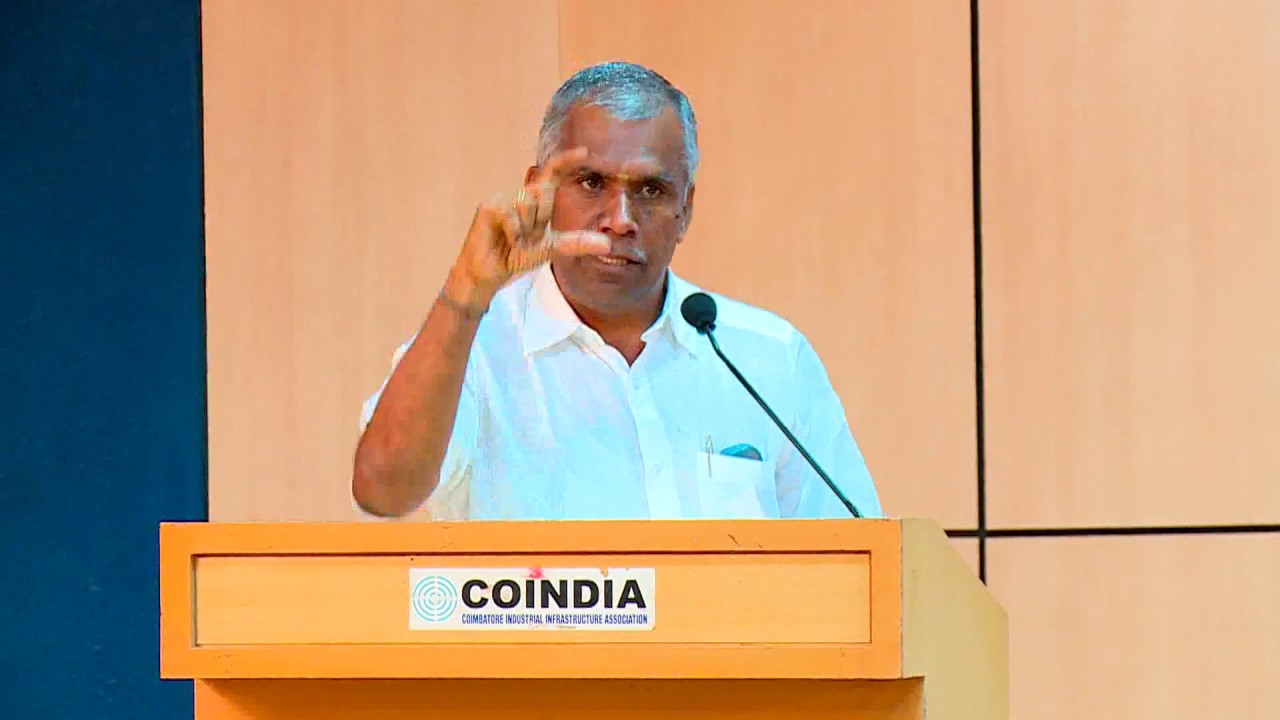CODISSIA Past President Er.K.Ponnuswamy Speaks for Engineering ...