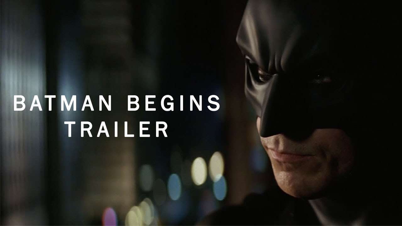 BATMAN BEGINS TRAILER ONE - YouTube