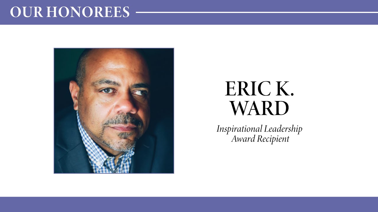 Moment Gala 2023: Civil Rights Strategist Eric K. Ward - YouTube