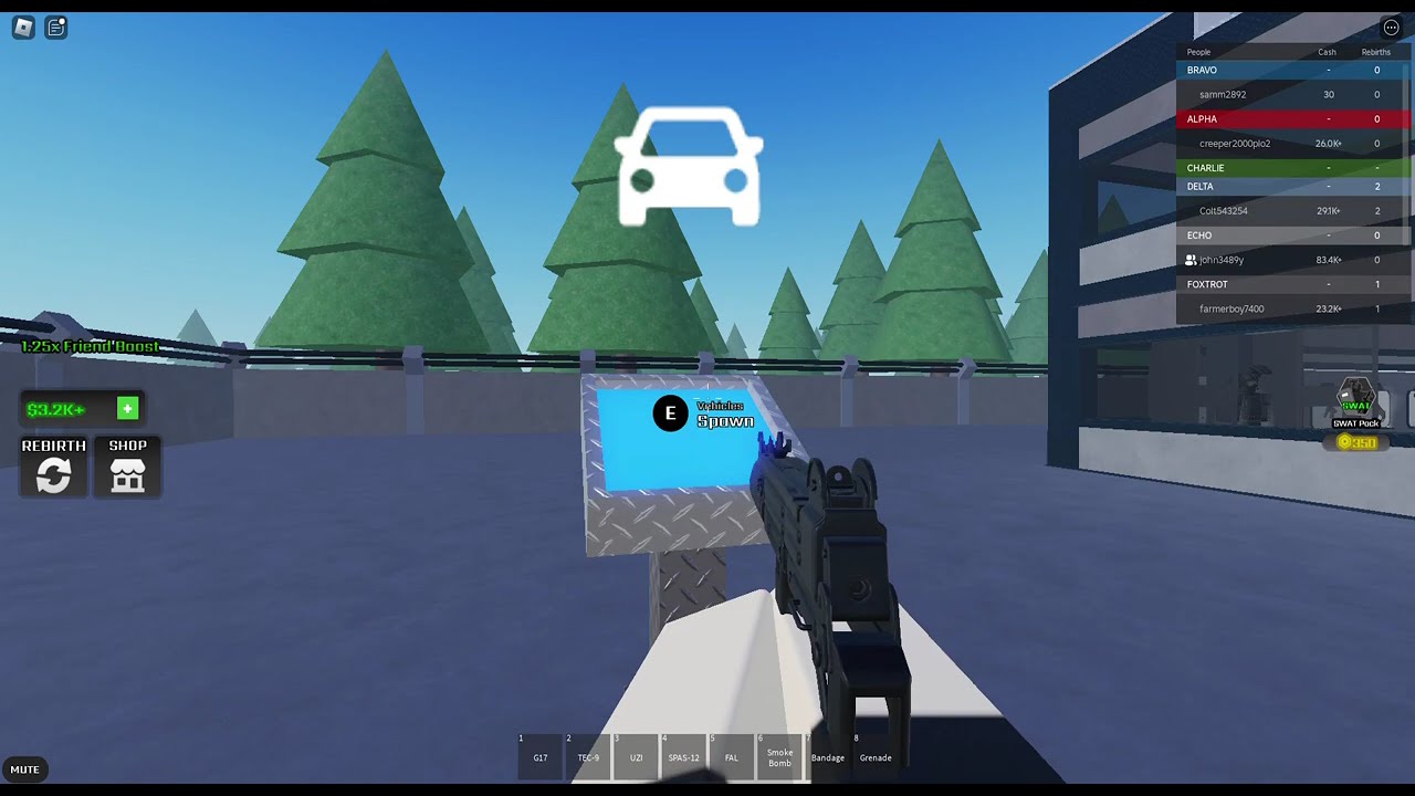 PT 1 Playin' Roblox with my friends with GUNS on GUN ARMORY TYCOON ON ...