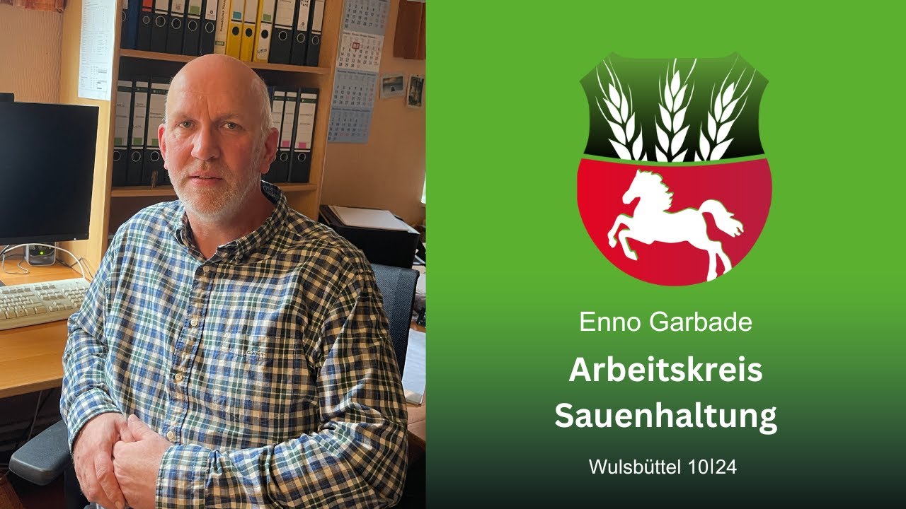 Enno Garbade (Arbeitskreis Sauenhaltung) - YouTube