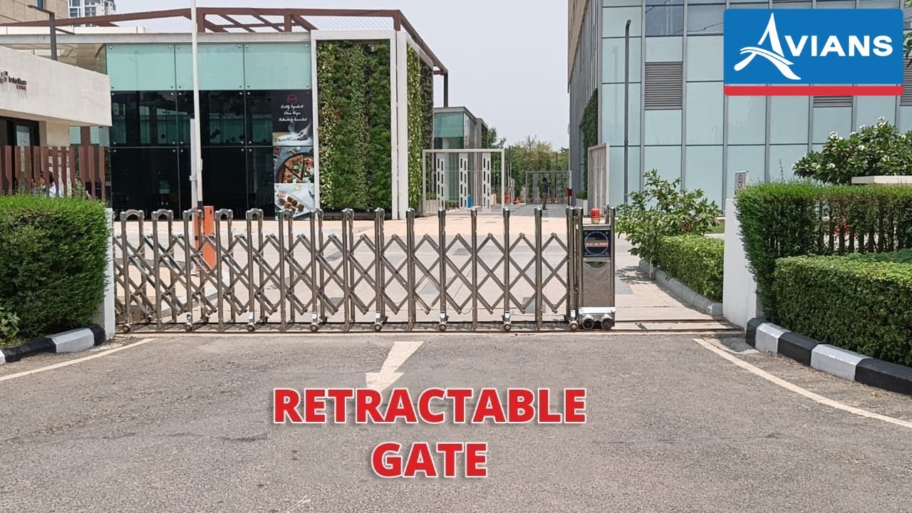 Retractable Gates | Retractable Safety Gates | Retractable Steel Gate ...