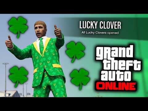 GTA Online: How to Unlock The Lucky Clover Outfit and $150,000! (ALL Lucky Clover Locations Guide)