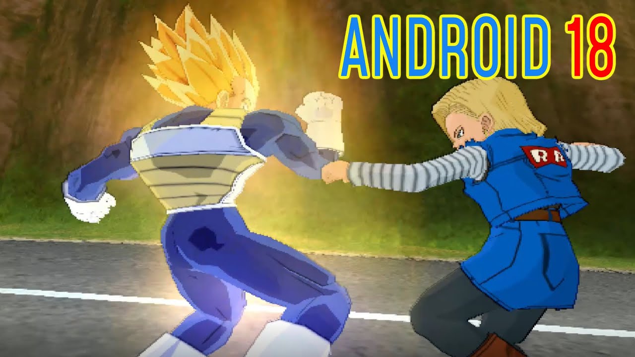 Vegeta Vs Android 18 [DBZ: Budokai Tenkaichi 2] - YouTube