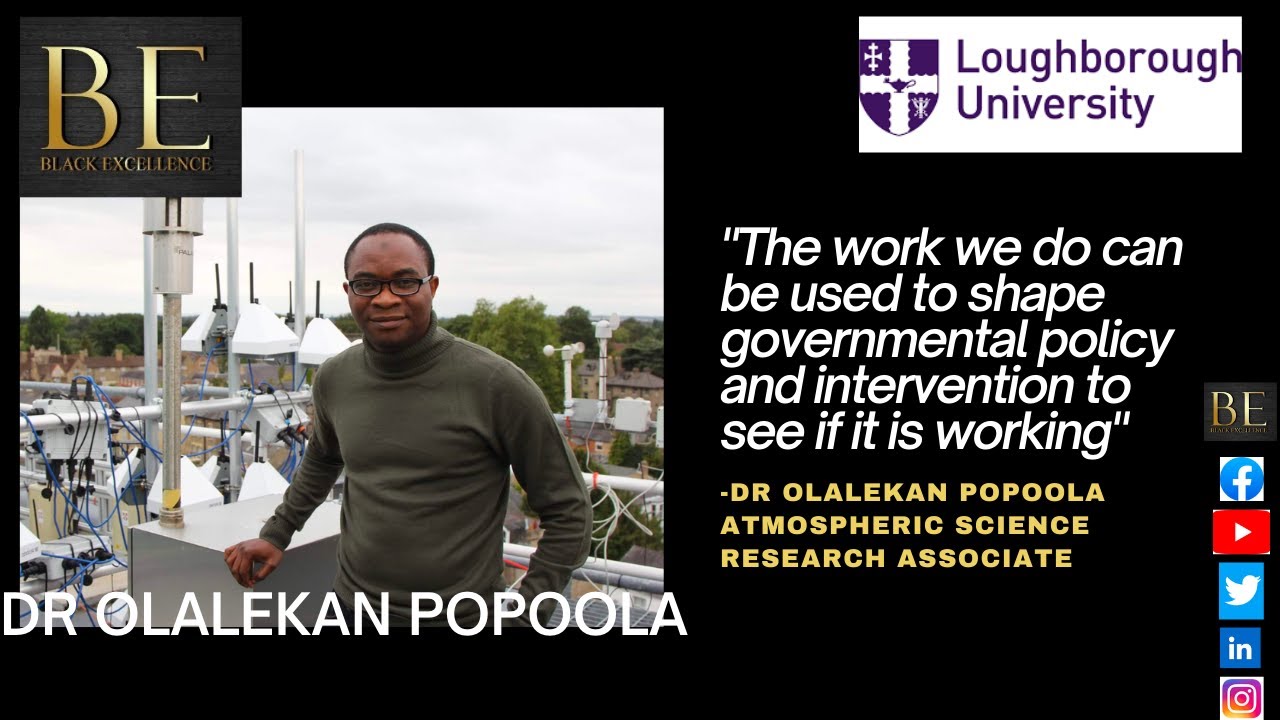"The work we do can be used to shape governmental policy" - Dr Olalekan ...