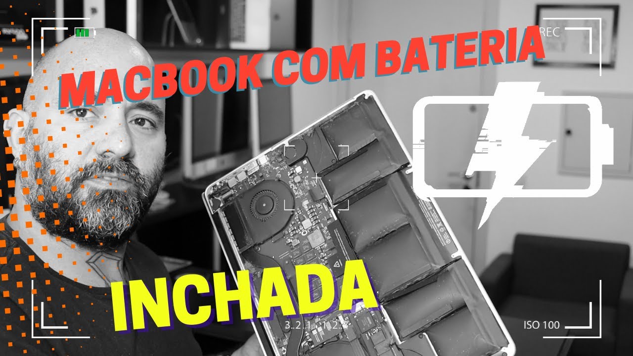 MacBook Pro A1398 com bateria inchada, estufada #macbook #macbookpro # ...
