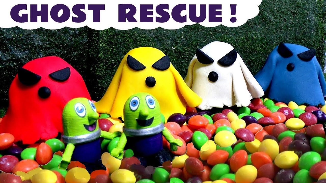 Funny Funlings Ghost Rescue Story With Thomas The Tank Engine - YouTube