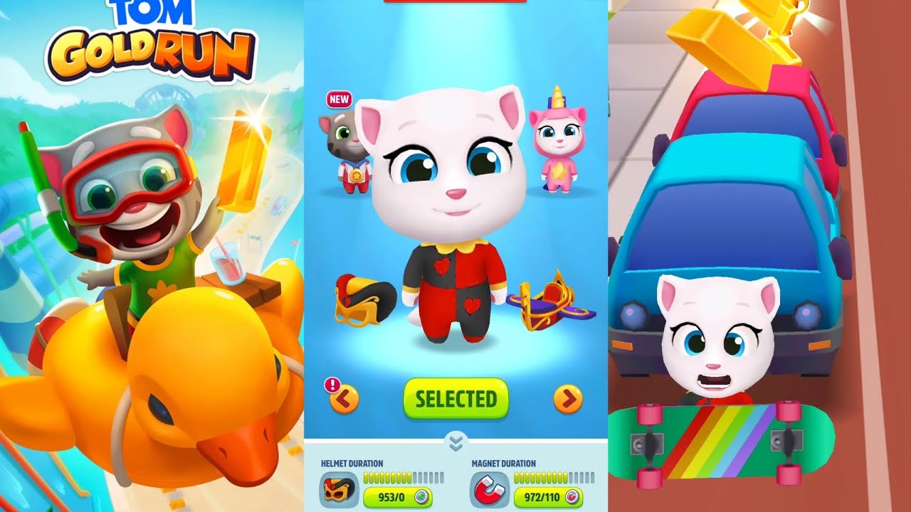 Tom Gold Run | Carnival Angela gameplay | - YouTube