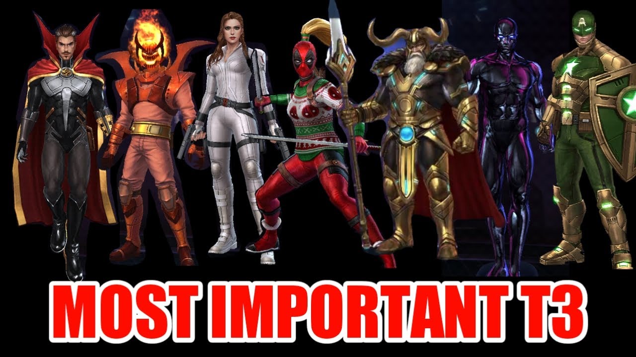 MOST IMPORTANT | T3 Characters | September Update 2020 MFF - YouTube