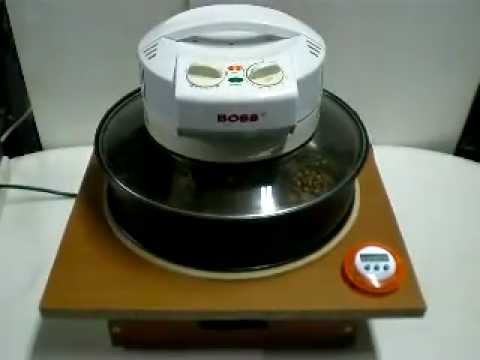 Homemade coffee roaster - YouTube