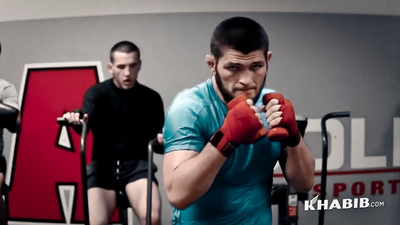 Khabib Nurmagomedov Training for Conor McGregor | UFC 229 - YouTube