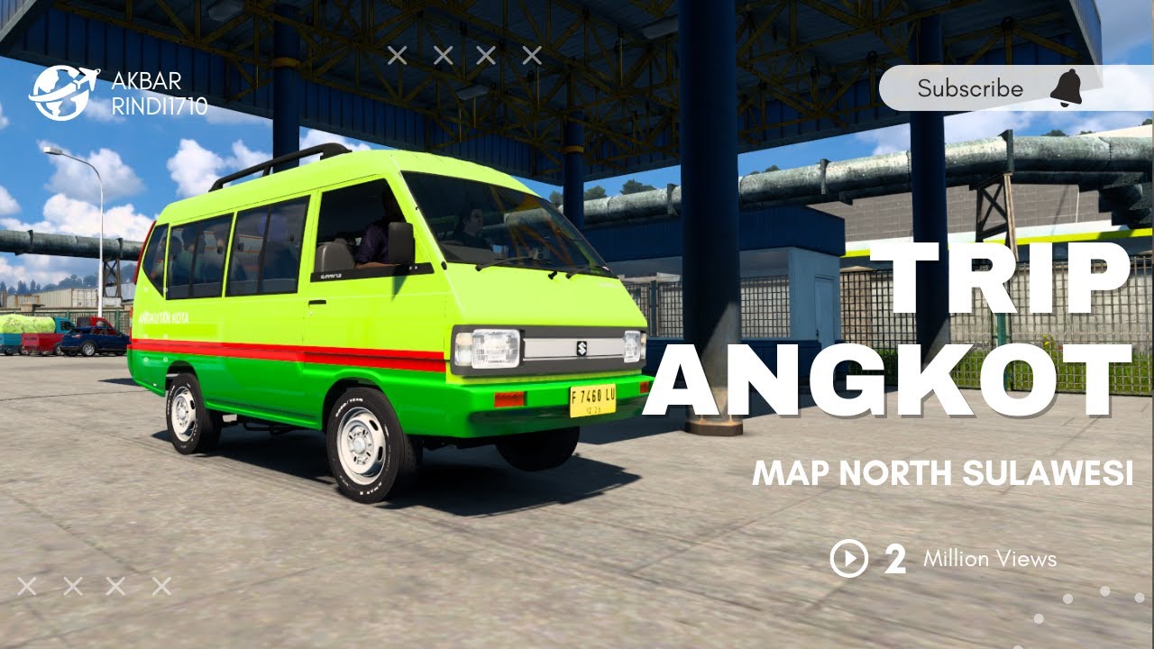 Trip Angkot Carry 1.0 di Map North Sulawesi Tested on ETS 1.50 #4 | ETS ...