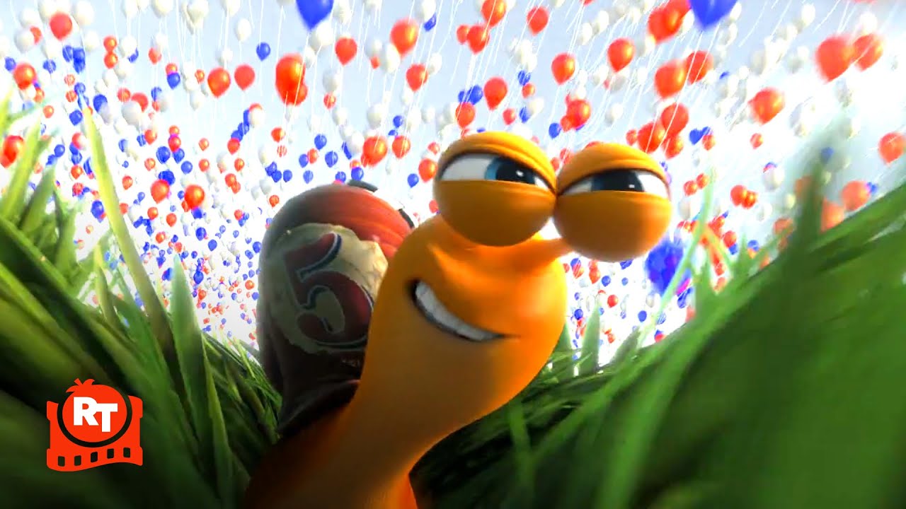 Turbo - Ryan Reynolds Snail vs Evil Lawn Mower - YouTube