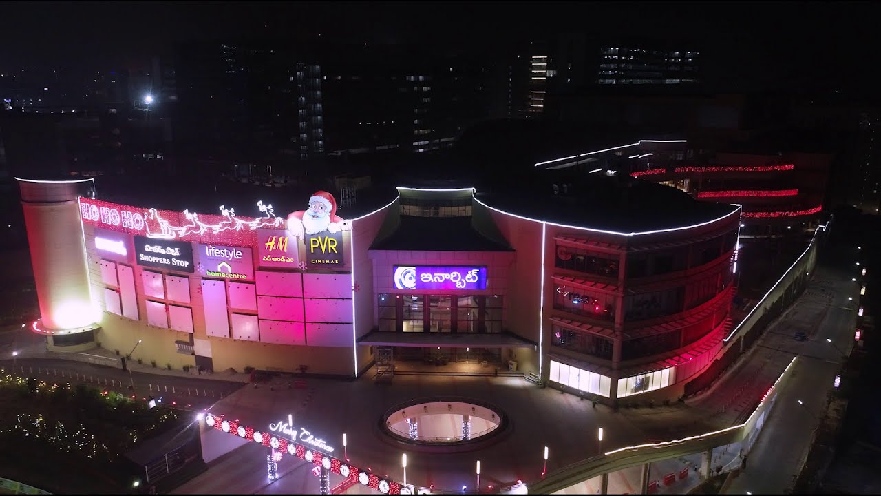 Inorbit Mall Cyberabad, Christmas 2020 Celebrations - YouTube
