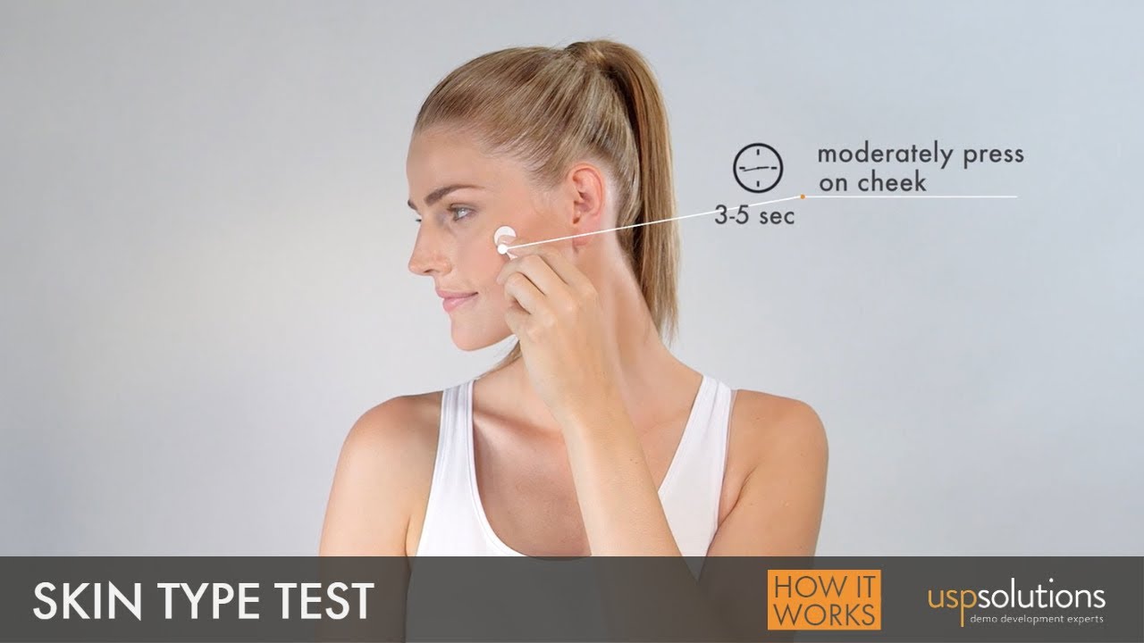 Skin Type Test - How it Works - YouTube