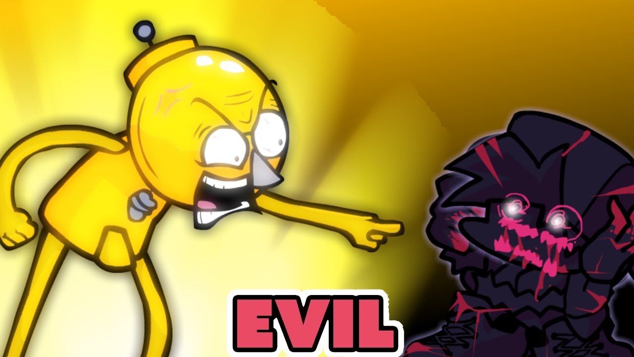 Friday Night Funkin' Evil BF vs Benson! (FLASH WARNING) - YouTube