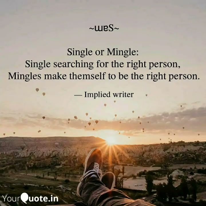 Single or Mingle 🖤#quotes #love #single #mingle #lifequotes #viral # ...