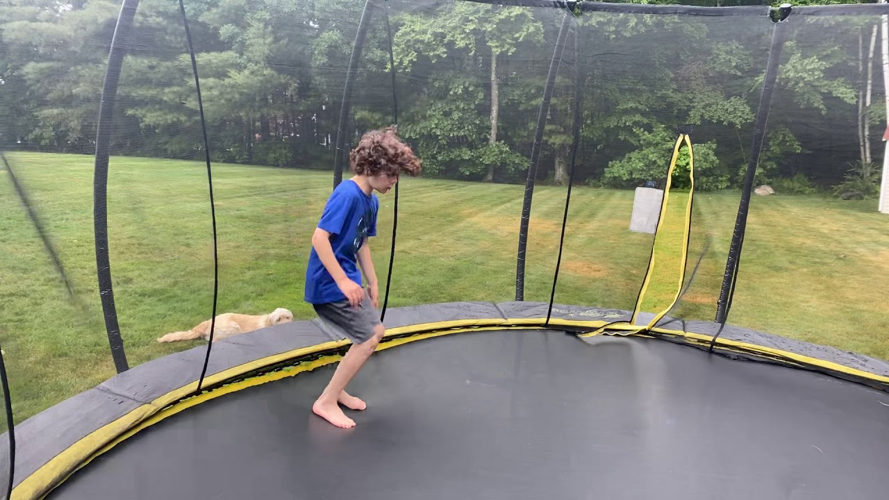 How to do a back flip for beginners in two steps! - YouTube