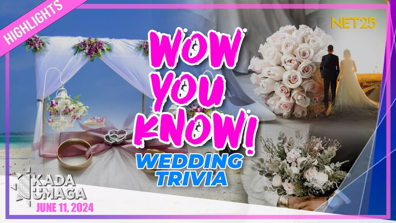 ANO ANG WEDDING TRIVIA NA DAPAT MALAMAN NG MGA IKAKASAL? - YouTube