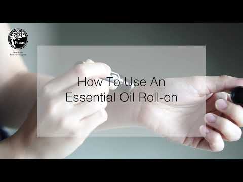 Essential Oil Roll-On Application Guide - YouTube