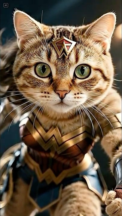 🐱cat wonder woman🐱 #catstory #wonderwomancat - YouTube