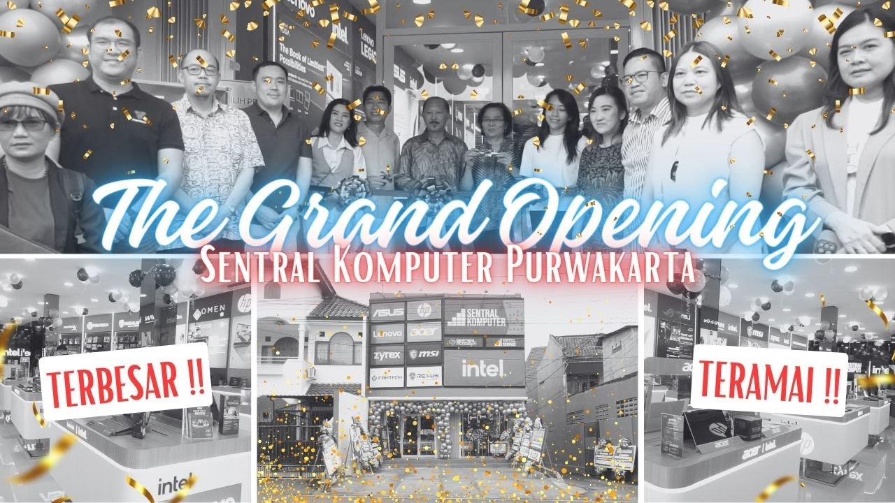 Store Baru TERBESAR Paling RAMAI !! Sentral Komputer Purwakarta. - YouTube