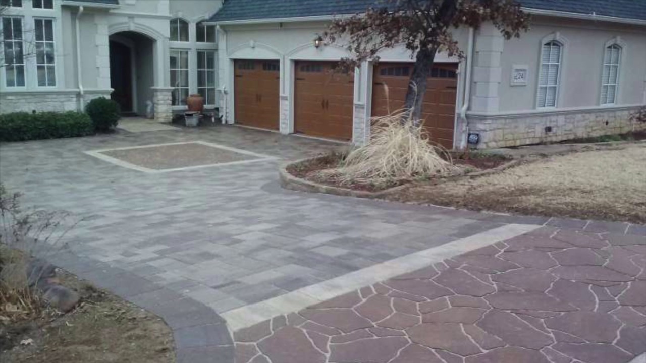 Custom Driveway Design Idea Gallery - VizX Design Studios - (331) 213 ...