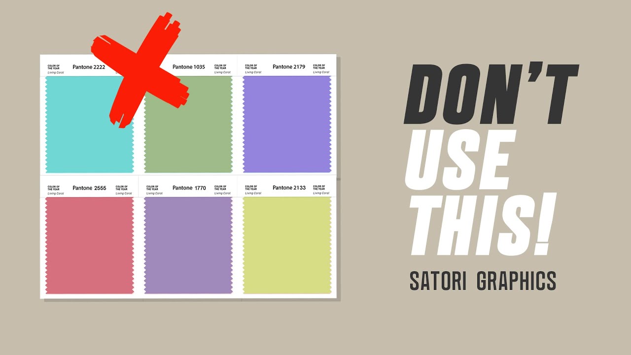 Advanced Colour Selection Techniques (MASTER Colour) - YouTube