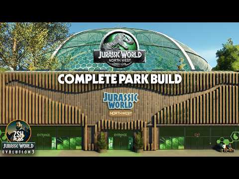 Building a Realistic Jurassic World in Jurassic World Evolution 3! | Supercut