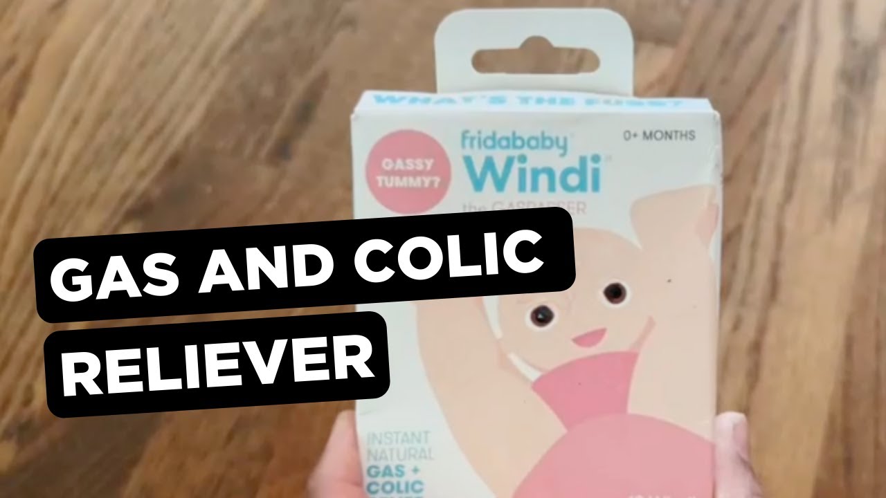 Frida Baby Windi Gas and Colic Reliever Product Review - YouTube