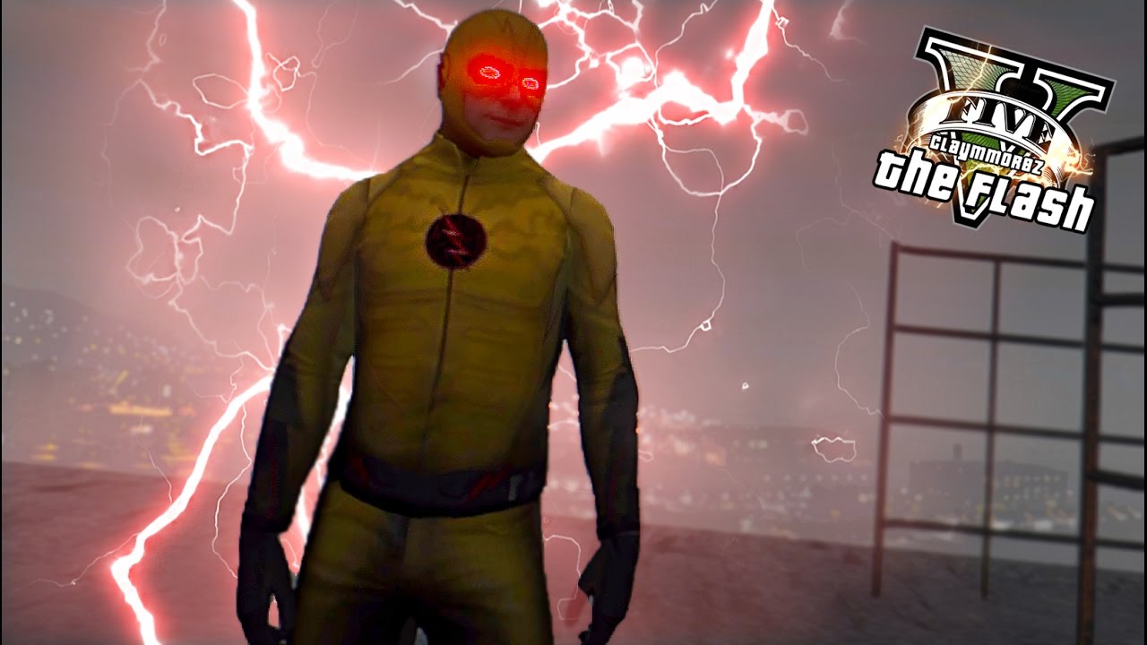 GTA 5 PC - The Reverse Flash ! A Mysterious Speedster ! (Ultimate Flash ...