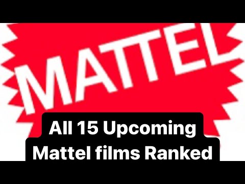 All 15 Upcoming Mattel films Ranked - YouTube