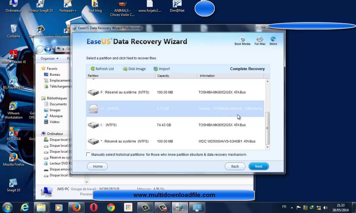 How to install and activate EaseUS Data Recovery Wizard Professional 7 ...