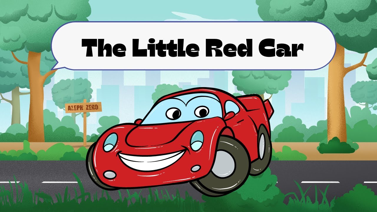 The Little Red Car | Kids Bedtime Story | Children's Story | Read Along ...