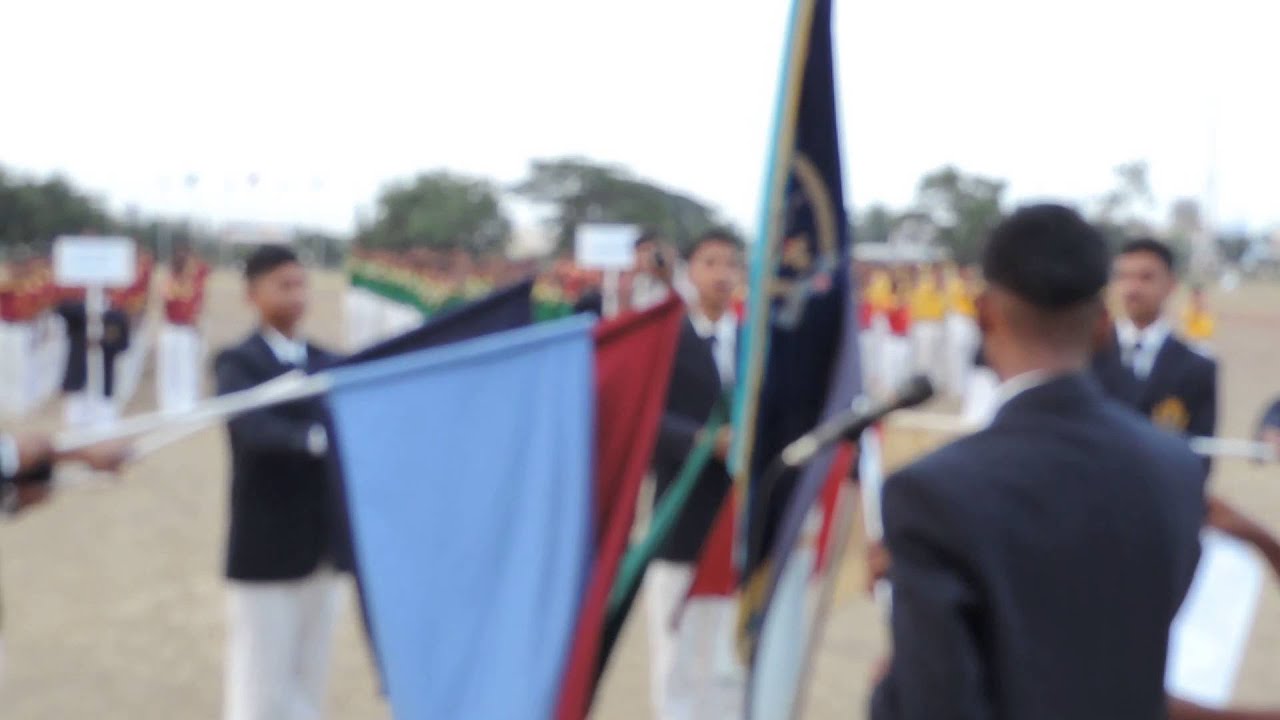 Sainik School Bijapur, Athletics, Oath Taking, 18 Aug 2014 - YouTube